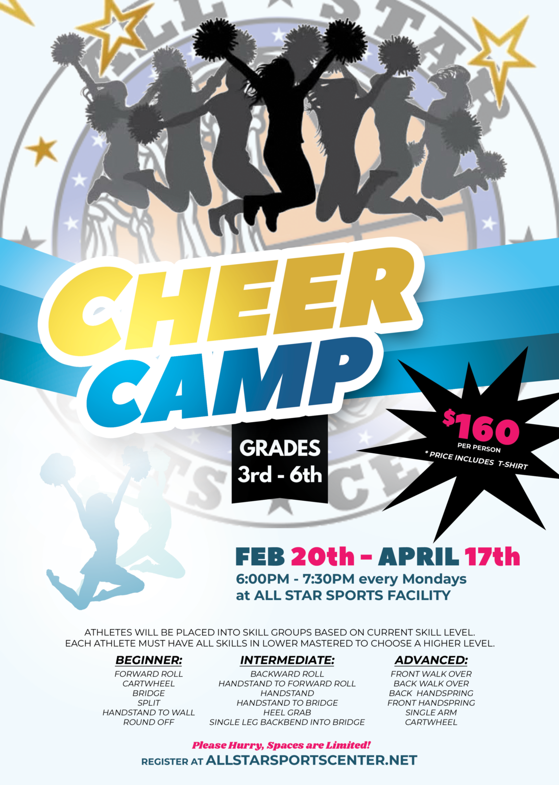 ALL STAR SPORTS CENTER – SPORTS & TRAINING FACILITY