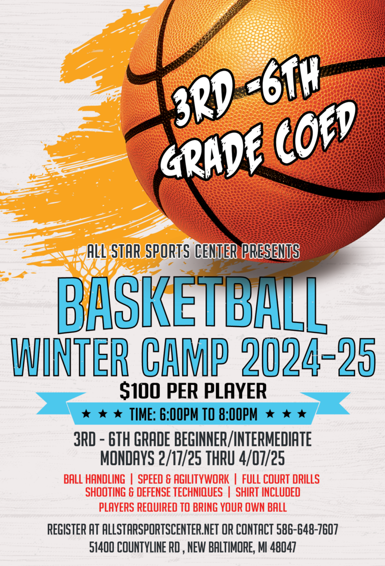 ALL STAR SPORTS CENTER – SPORTS & TRAINING FACILITY